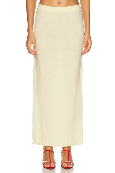 LISA YANG Carlotta Skirt - Limone