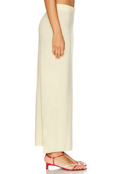 LISA YANG Carlotta Skirt - Limone
