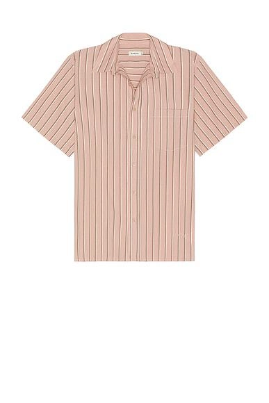 Simkhai Deacon Short Sleeve Oversized Shirt