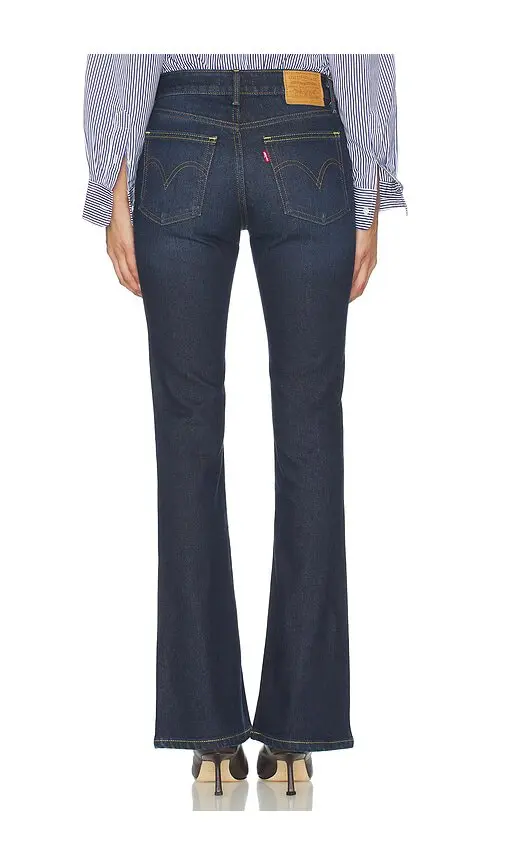 LEVI'S Low Slim Boot Jeans - Navy