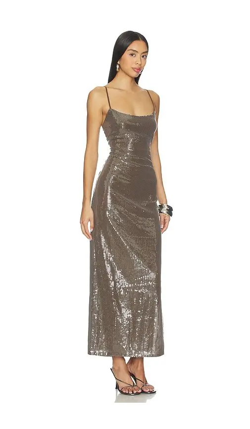 Miaou Sequined Maxi Dress