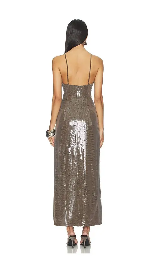 Miaou Sequined Maxi Dress