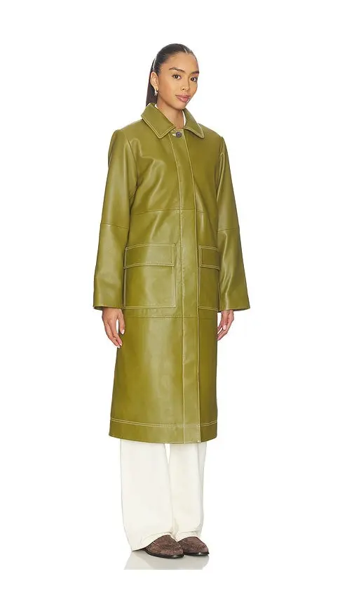 ALIGNE Mountain Leather Coat