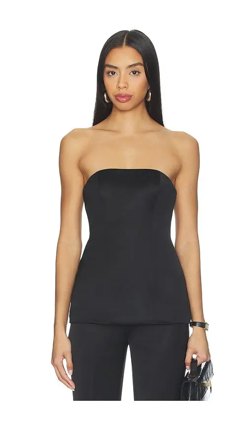 LOVERS AND FRIENDS Elani Strapless Top - Black