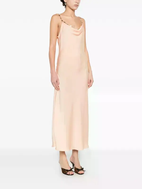 Rabanne Chain-strap Midi Dress