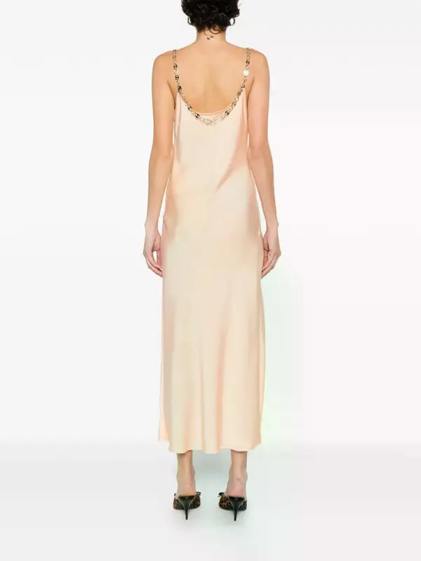 Rabanne Chain-strap Midi Dress