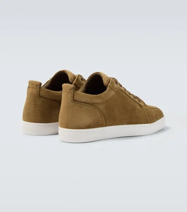 CHRISTIAN LOUBOUTIN Rantulow Suede Lace-up Sneakers