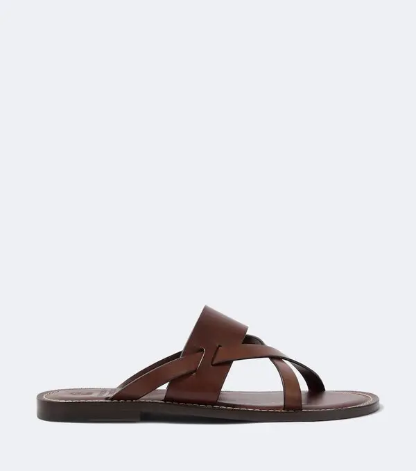 Brunello Cucinelli Leather Sandals