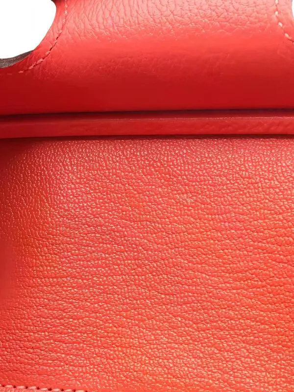 Hermès 2015 Birkin 25 Grained Leather Tote Bag