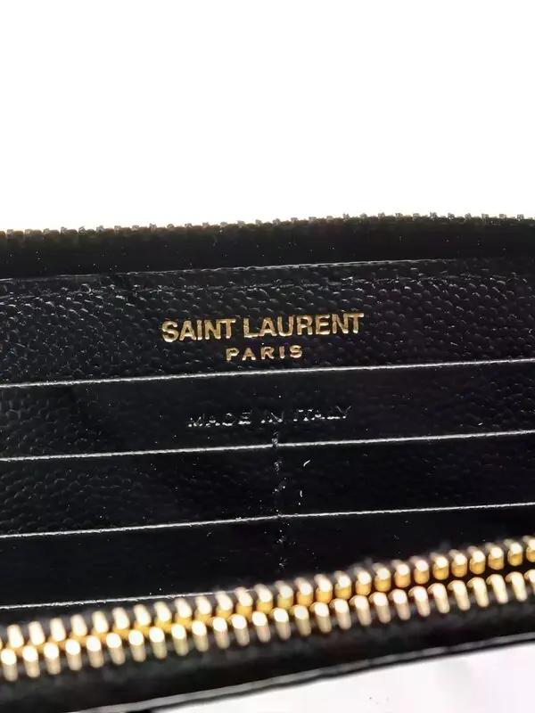 Saint Laurent 2020s Leather Long Wallet