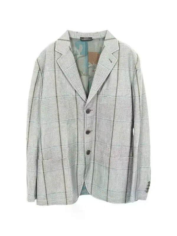 Hermès 2010s Tailored Houndstooth Jacket