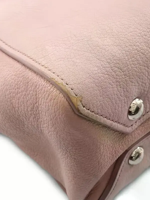 Miu Miu Leather Tote Bag