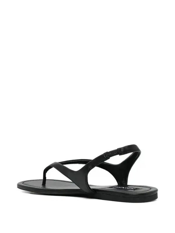 Senso Nessa Flat Sandals - Black