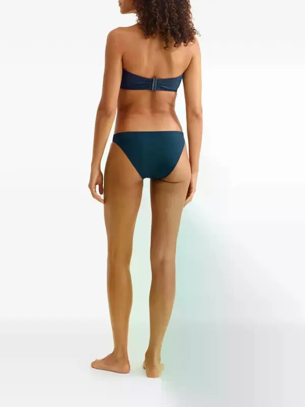 ERES Ruched Bandeau Bikini Top - Blue