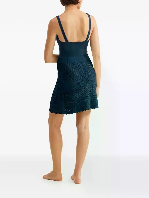 ERES Crochet Mini Skirt - Blue