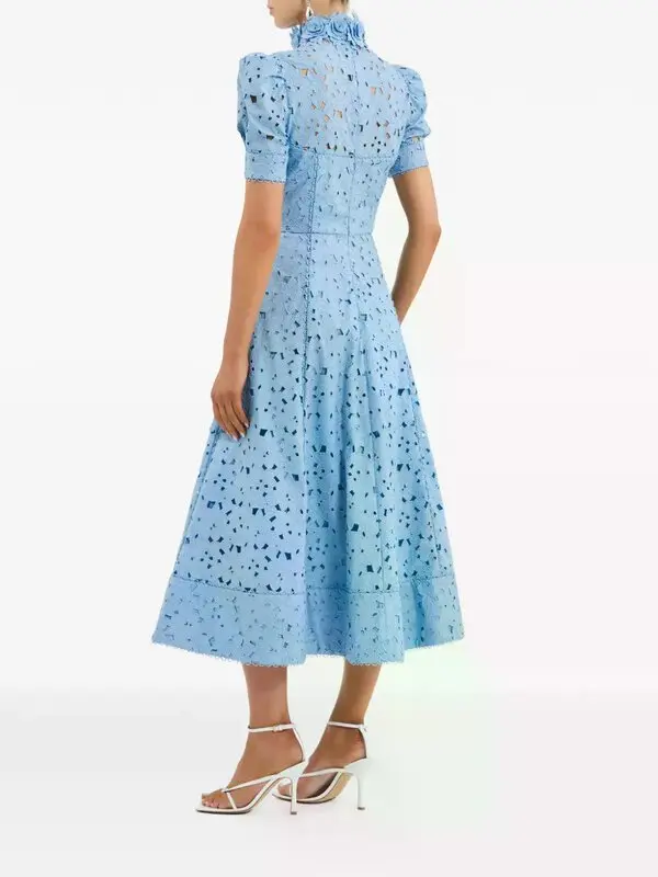 Rebecca Vallance Kitsu High-neck Midi Dress