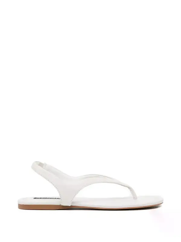 Senso Nessa Elasticated Slingback Sandals - White