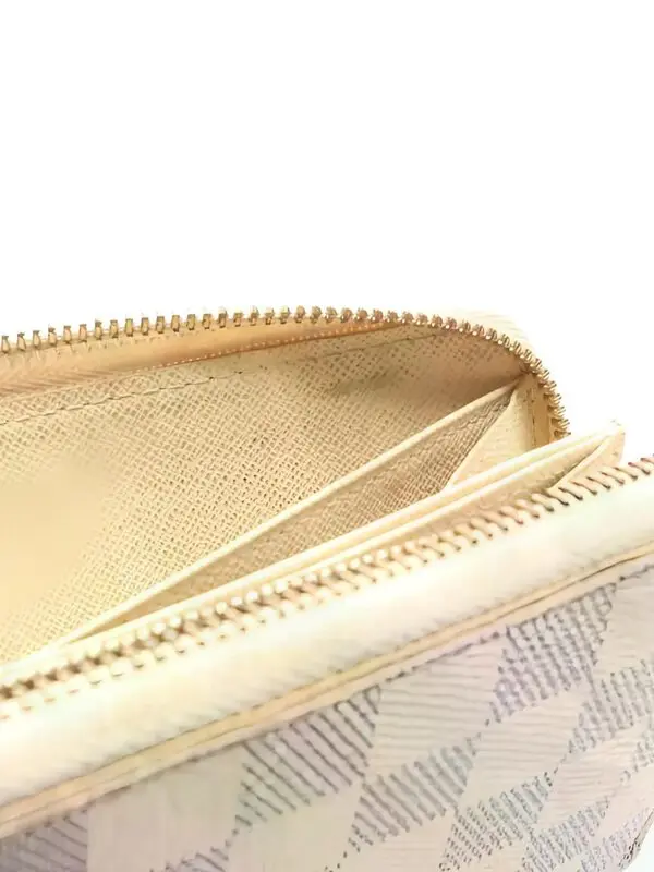 LOUIS VUITTON 2009 Damier Round Zip Wallet - Neutrals