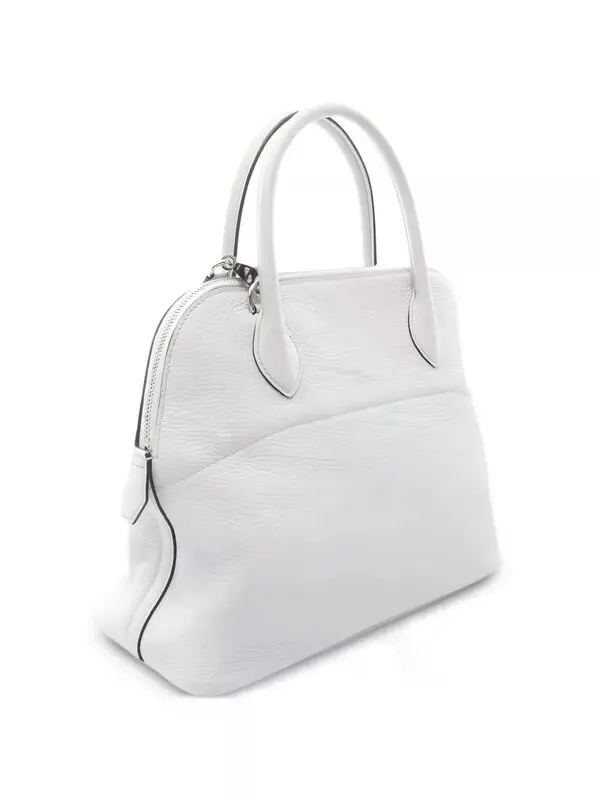 Hermès Bolide 31 Leather Tote Bag - Blue