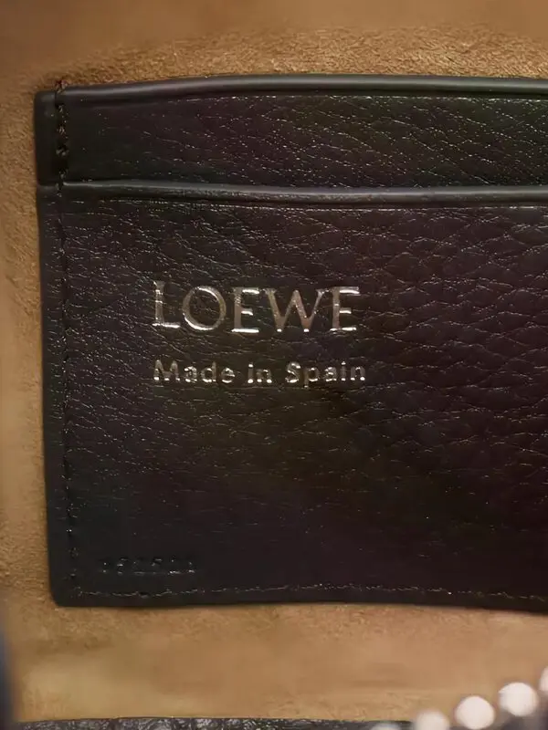 Loewe Pebble Messenger Shoulder Bag - Grey