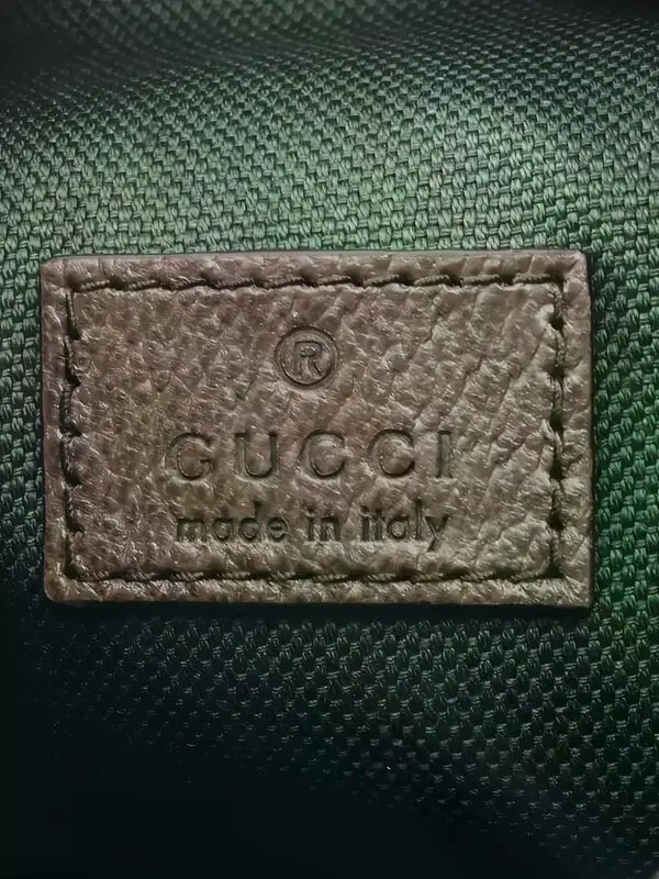 Gucci Gg Supreme Leather Mini Bag