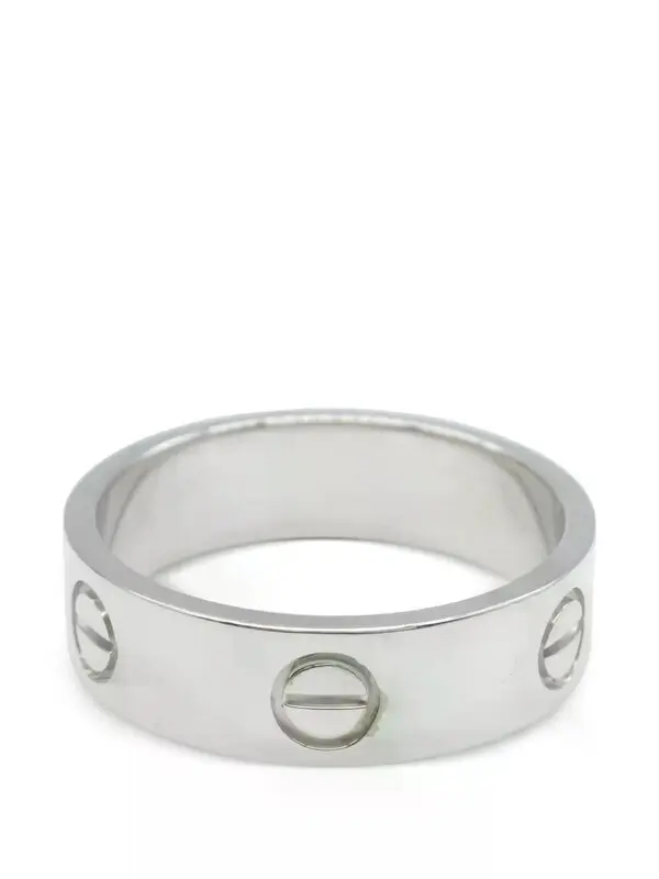 Cartier 1996 Love Ring - Silver