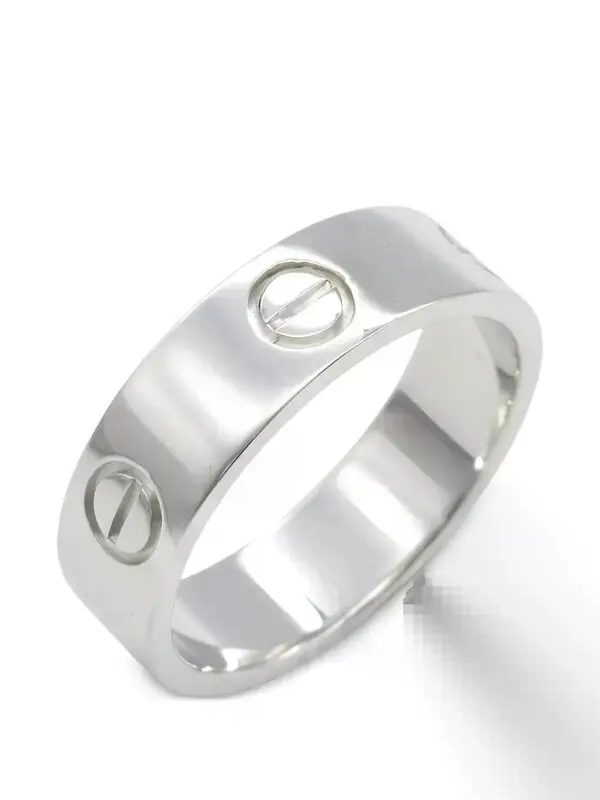Cartier 18k White Gold Love Ring