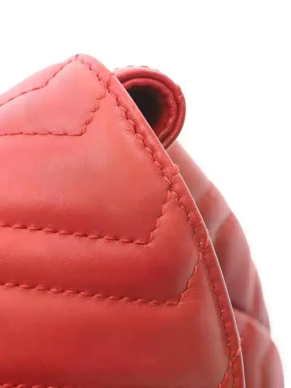 Gucci 2000s Chevron Leather Backpack