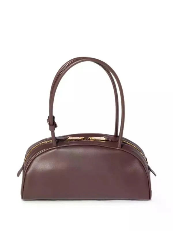 Miu Miu Beau Leather Tote Bag - Brown