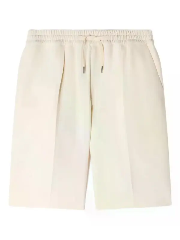 Sandro Jersey Bermuda Shorts With Drawstring