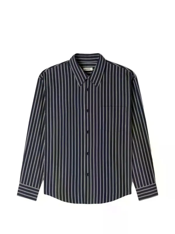 Sandro Striped Cotton Shirt