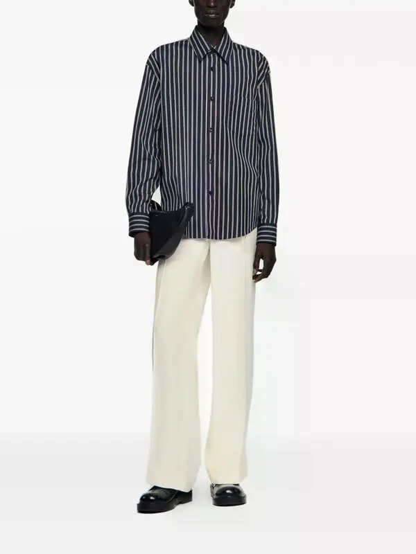 Sandro Striped Cotton Shirt
