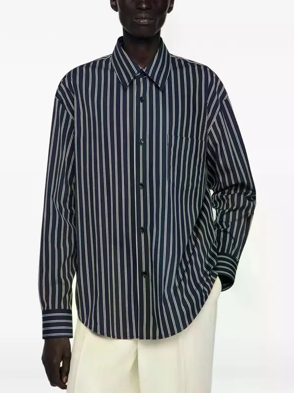 Sandro Striped Cotton Shirt