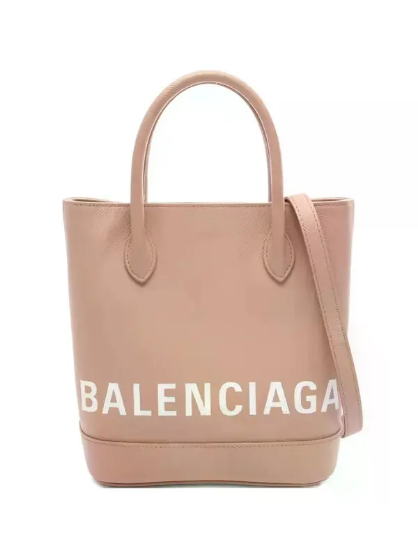 Balenciaga Leather Handbag - Neutrals