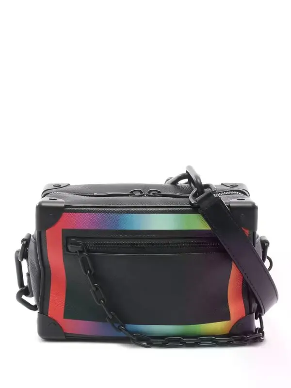 LOUIS VUITTON 2019 Rainbow-detail Messenger Bag - Black