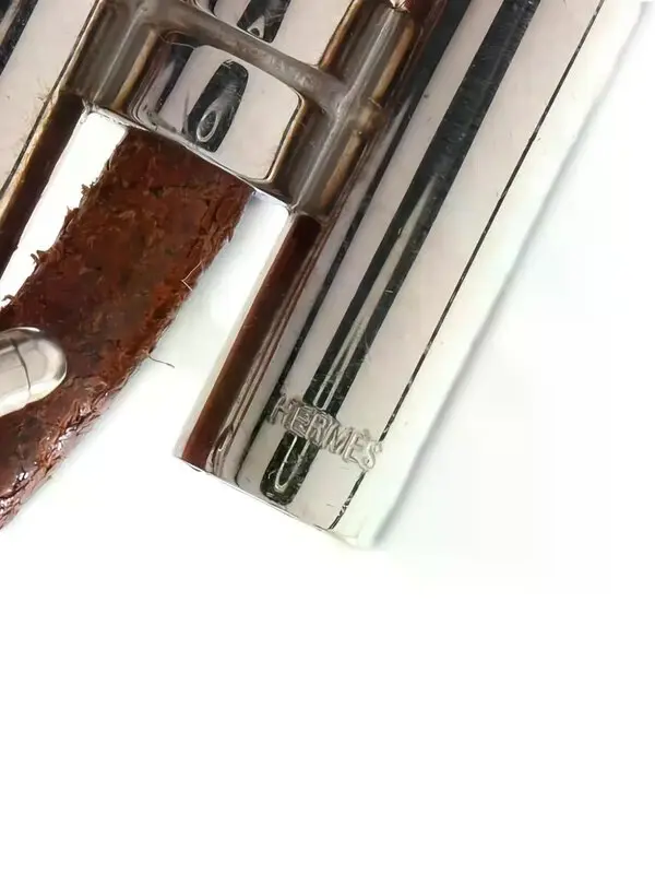Hermès Tourni Tresse Bracelet - Brown