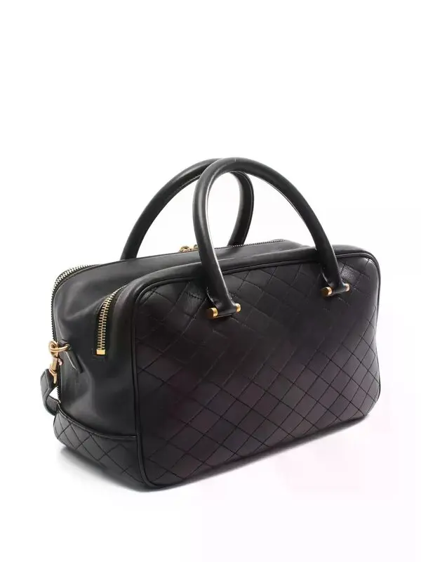 Saint Laurent Medium Quilted Leather Duffle
