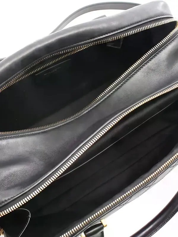 Saint Laurent Medium Quilted Leather Duffle