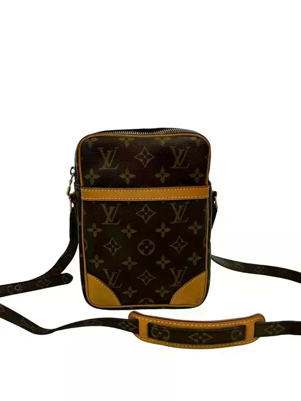 LOUIS VUITTON Monogram Danube Crossbody Bag - Brown
