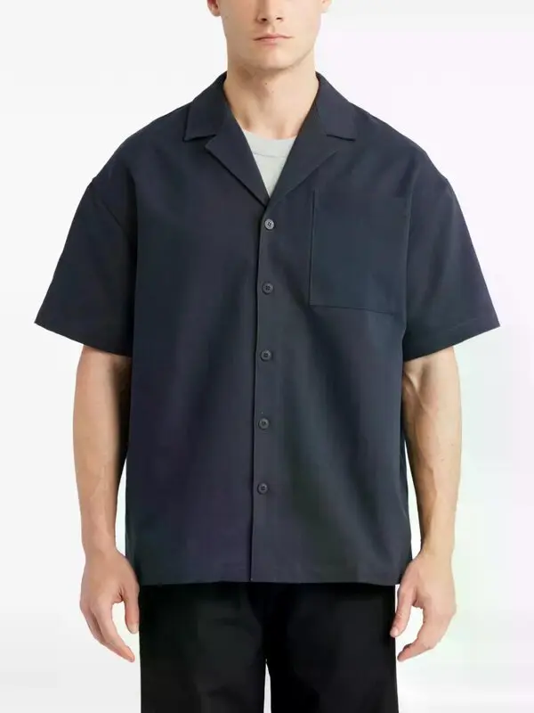 OFF DUTY Pocket Short-sleeve Shirt - Blue