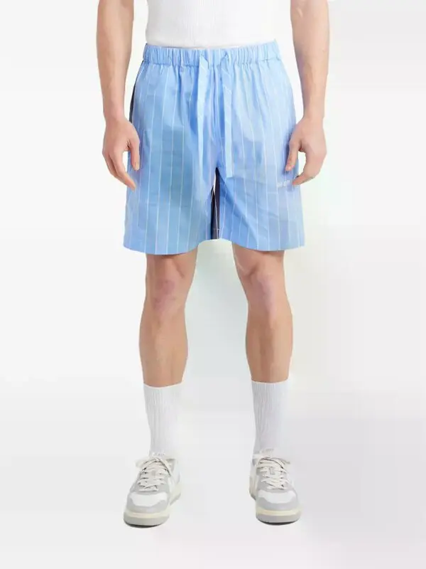 OFF DUTY Striped Drawstring Shorts