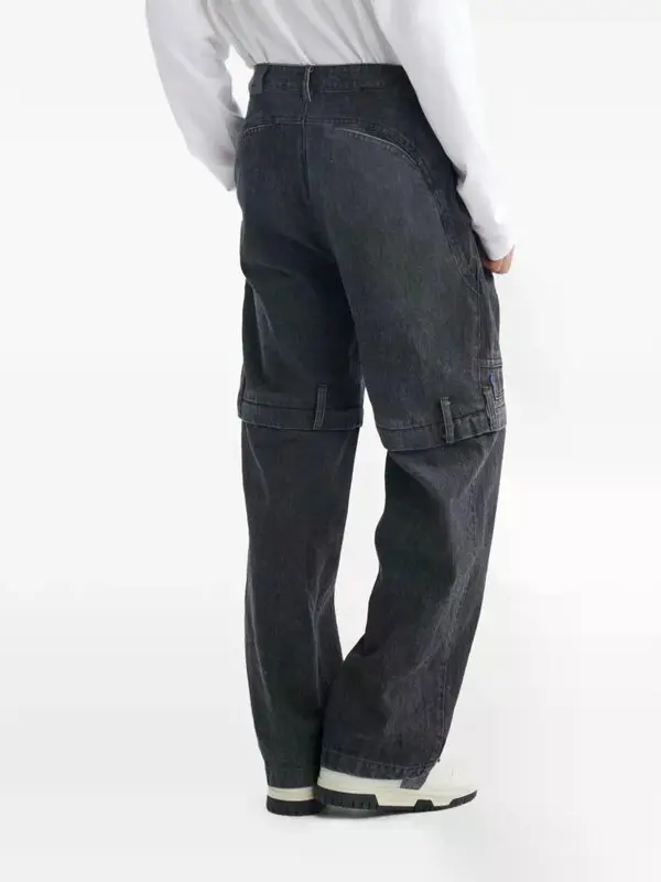 OFF DUTY Pleated Eararn Jeans