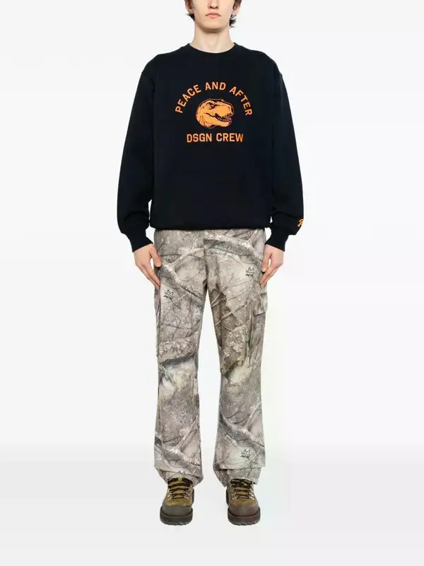 PEACE AND AFTER Graphic Print Sweatshirt