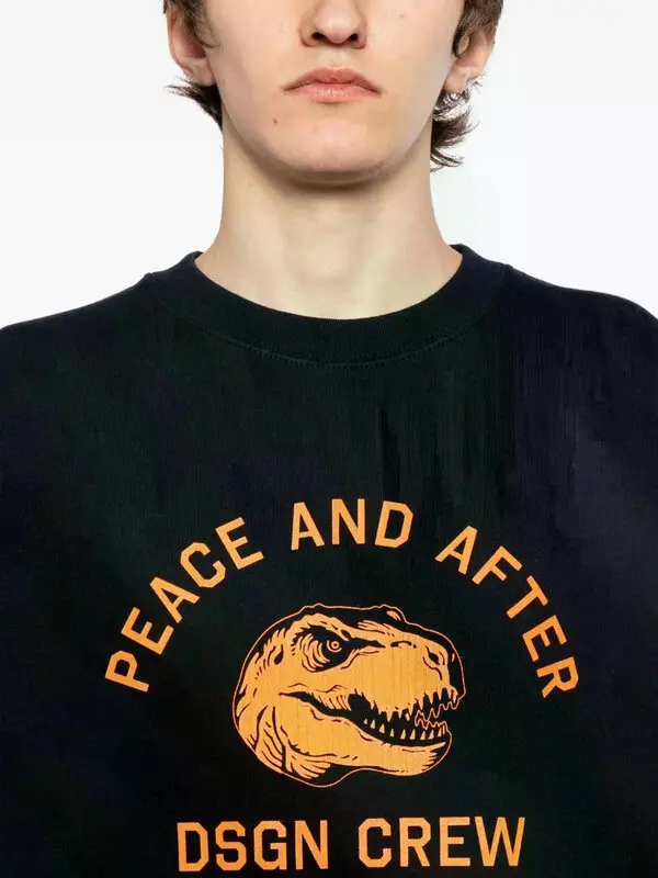 PEACE AND AFTER Graphic Print Sweatshirt