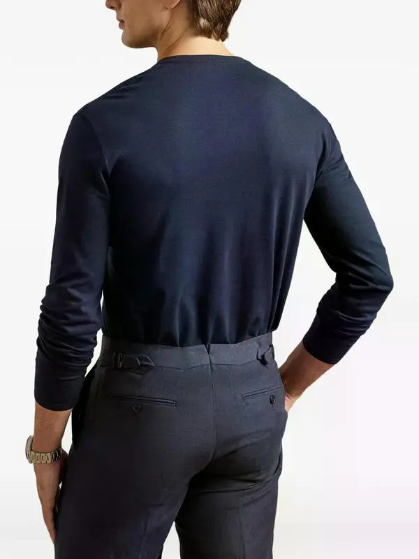 Ralph Lauren Purple Label Henley Long-sleeve T-shirt