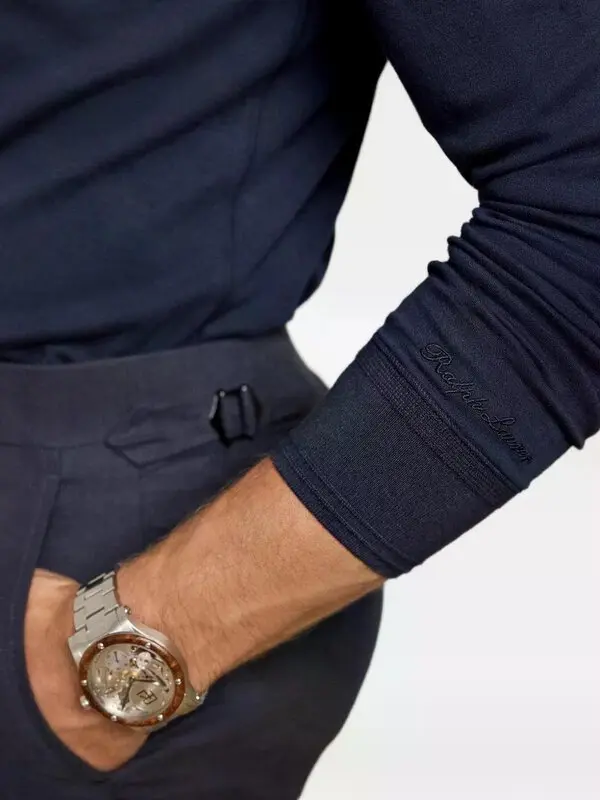 Ralph Lauren Purple Label Henley Long-sleeve T-shirt