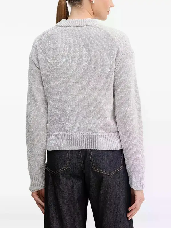 MARC AUREL V-neck Pocket Button Cardigan