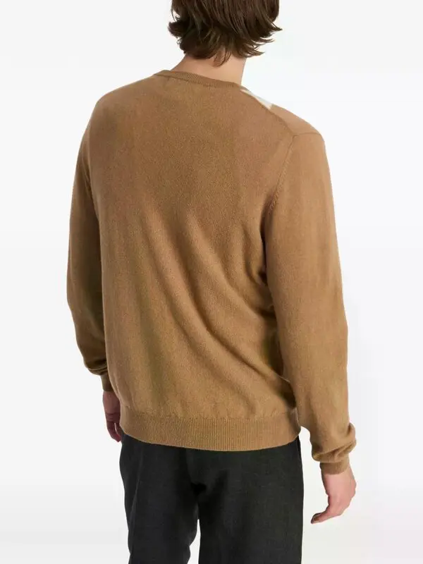 Pringle Of Scotland Argyle Crew Neck Sweater
