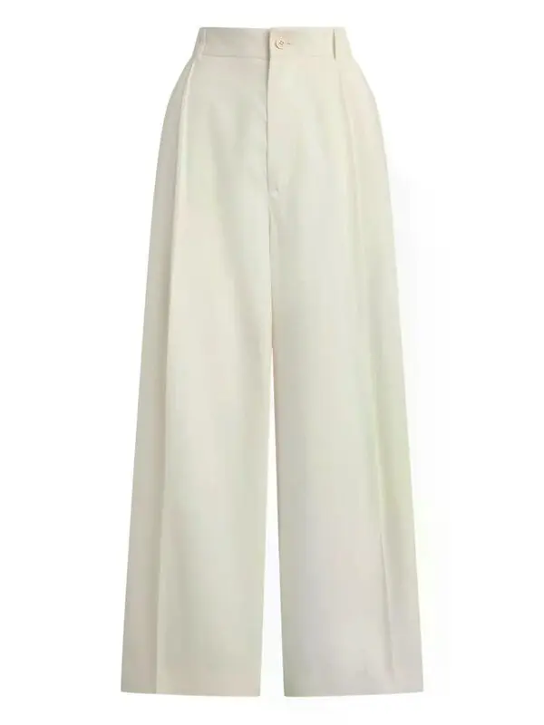 Ralph Lauren Myrtle Pleated Trousers - Neutrals