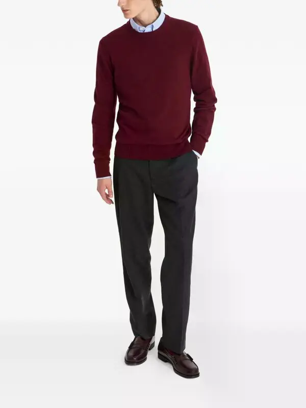 Pringle Of Scotland Crew Neck Cashmere Sweater - Red